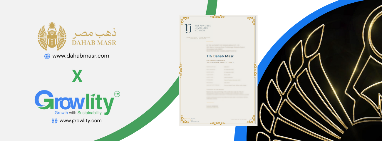 Growlity Supports TIG Dahab Masr in RJC COP 2019 Certification